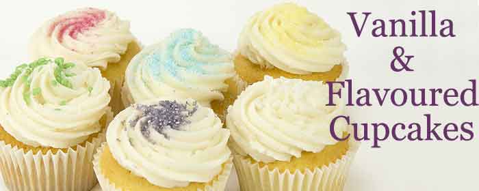 Vanilla Cupcakes & Flavoured Cupcakes