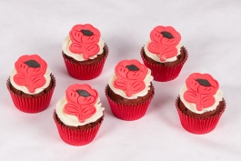 Poppy Cupcakes Boxed